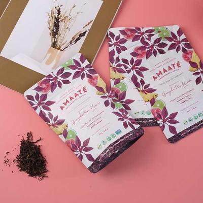 Chine Les sacs rescellables de preuve d'odeur déjouent la poche zip-lock d'emballage d'épice de fond plat du sac 180mic de poche à vendre