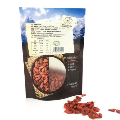 Chine L'emballage debout rose noir blanc Doypack en plastique de poche se tiennent vers le haut de la poche avec la fenêtre à vendre