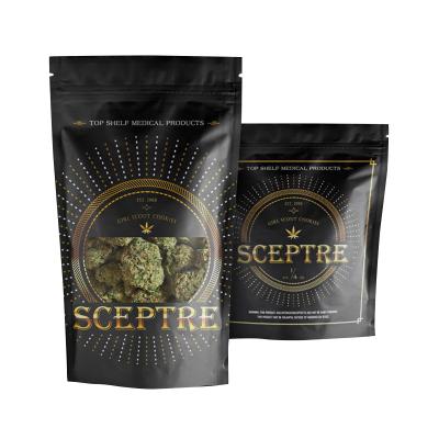 Chine Poche thermoscellée de position de l'aluminium 1g 3.5g empaquetant le petit tabac zip-lock clair 7g 28g à vendre