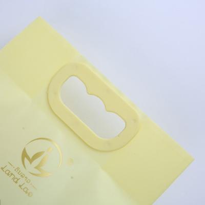 Cina supporto d'imballaggio della chiusura lampo della borsa del riso 60mic sul sacchetto con la maniglia di finestra in vendita