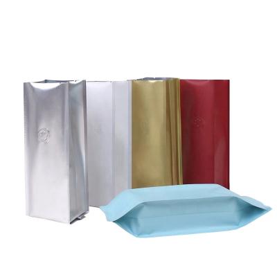 China Van de de Ritssluitings staan de Verpakkende Zak van de koffieboon 60mic Zakken van de het Aluminiumkoffie Mat op Te koop