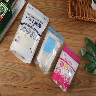 China Bevindende de Zak Verpakkende Ritssluiting van 250g 750g voor Weiproteïnepoeder Te koop