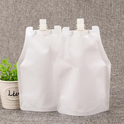 Cina Prodotto disinfettante di plastica della mano del di alluminio 60mic che imballa sacchetto d'imballaggio liquido con il becco in vendita