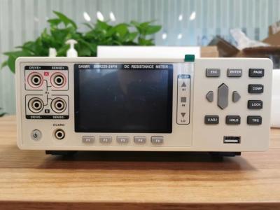Cina Tester di tensione della batteria portatile Tester di resistenza al riavvolgimento in corrente continua da 0,1 micro ohm a 3,3 mega ohm in vendita