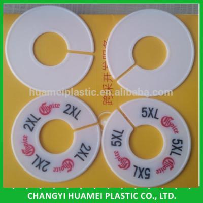 China Accept trial order plastic hanger size marker for sale