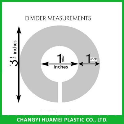 China Made in China PS material hanger size marker for sale