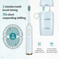China Intelligent Sonic Electric Toothbrush Portable Multi Modes Soft Bristle Type for sale