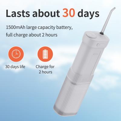 Cina Acqua senza cordone impermeabile Flosser, acqua Jet Dental Irrigator Multifunctional in vendita