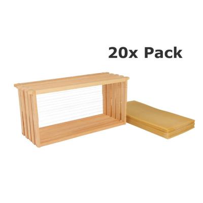 Китай Unassembled flat pack pine woode 10 super hive frames продается