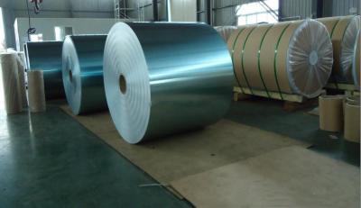 Cina Il trasferimento di calore di alluminio idrofilo sventa il colore blu laminato a caldo per l'evaporatore in vendita