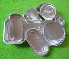中国 円形/正方形のアルミニウム昼食の容器のスーパーマーケット アルミニウム食品容器 販売のため