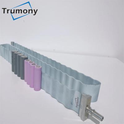 Cina Micro Manica della piastra di raffreddamento di alluminio cilindrica della batteria in vendita