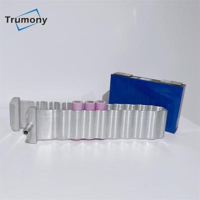 China Thickness 3mm Insulating Coating Aluminium EV Battery Module Coolant Plate for sale