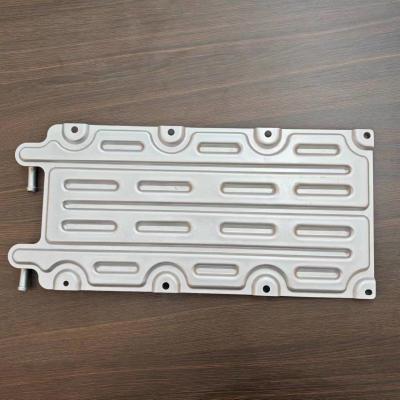 China 3003 Stamping Aluminium Water Cooling Cold Plate For EV Lithium-Ion Battery Heat Transfer for sale