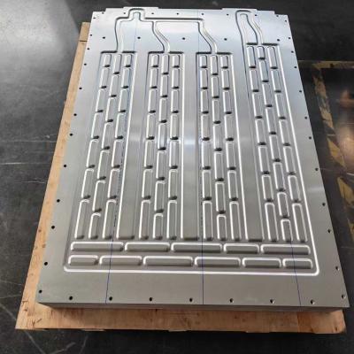 China Stamped Brazed Liquid Cold Plate for Electric Vehicle Battery Packs for sale