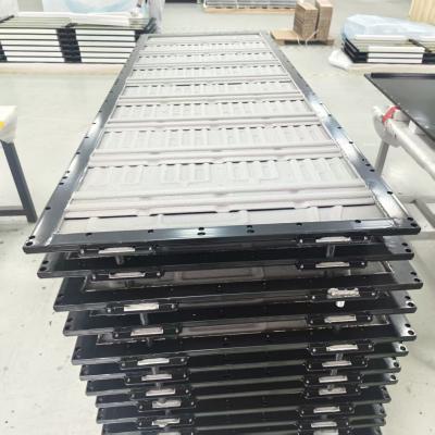 China Energy Storage 104S Battery Pack Liquid Cooling Lower Cabinet Brazed Aluminum Alloy with Powder Coated for sale