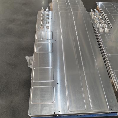 China 100% Helium Leak Tested High Efficiency Brazed Aluminum Liquid Cooling Plate for sale