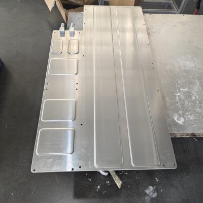 China High Performance Microchannel Liquid Cooling Plate For ESS Battery Pack Data Center Server And EV Thermal Management System for sale