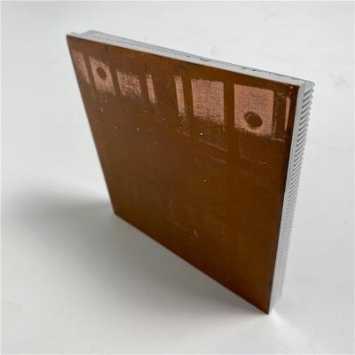 China Extrusion Aluminum Skiving Heatsink For High Power Inverter for sale