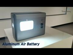 Portable Aluminum Air Battery 700Ah 10W For Emergency Light