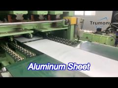 hot rolling 6mm aluminium sheet for refrigerated plate , flat aluminum sheets