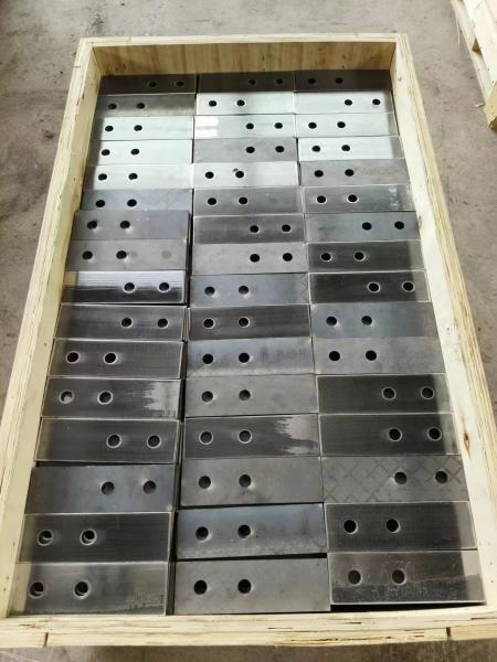 Quality Galvanized Flat Bar Slotted Steel CNC Processing For Construction for sale