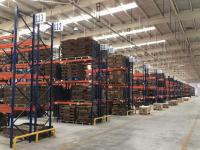 China Easy Installation Double Deep Pallet Racking System in many colors for sale
