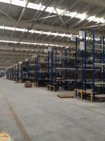 China Easy Installation Double Deep Pallet Racking System in many colors for sale