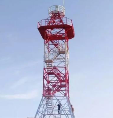 China Torre de Treliça de Aço Angular de Quatro Pernas de Alta Resistência Galvanizada por Imersão a Quente para Transmissão de Telecomunicações e Suporte de Antena de Rádio à venda