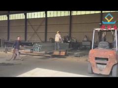 Hot Rolled Galvanizing Steel PFC Beam Steel 380 X 100 For Retaining Wall Construction