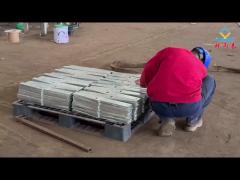 Corrosiebestendig metaal Beton Sleeper hek Bracket gegalvaniseerd staal