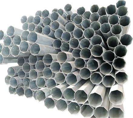 Quality Q235 Q355 Material 15KV 69KV Galvanized Distribution Steel Pole for sale