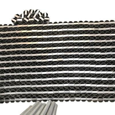 Cina 30FT Filippine Distribuzione Polo d'acciaio Polo galvanizzato con verniciatura bitumenica in vendita