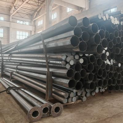 Cina Fabbrica Hongxin 500KGF Carico Filippine Palo di Distribuzione Ottagonale Acciaio Q355 30FT 35FT in vendita
