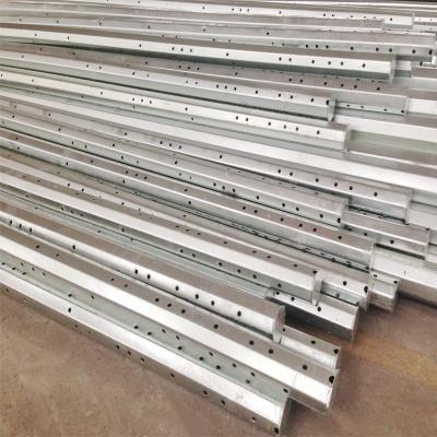 China 13.8KV 30FT Philippines Distribution Steel Pole Hot Dip Galvanized Octagonal Hongxin Steel Poles for sale