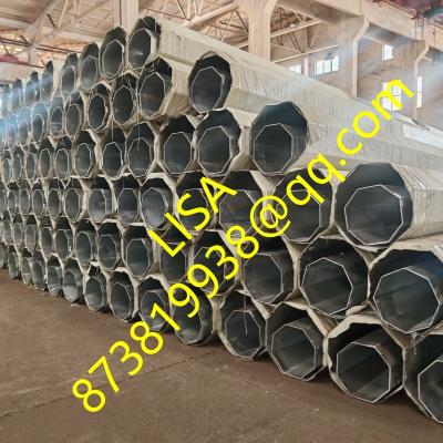 Cina Pali in acciaio per trasmissione Hongxin 75FT 1200KGF poligonali a 2 segmenti Q355 zincati a caldo in vendita