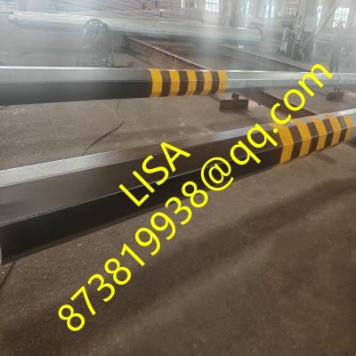 Китай 30FT 35FT Q355 Октагональные стальные столбы горячего цинкования, окрашенные в черный и желтый цвета, металлические опоры ЛЭП продается
