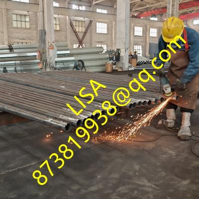 China 5M-12M Octagonal Hot-dip Galvanized Q235B Steel Lighting Pole for Street Illumination Applications for sale