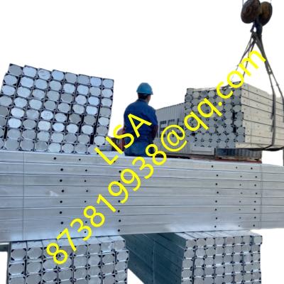 China 8FT 10FT 3mm Hot Dip Galvanized Steel Cross Arm for Utility Pole Applications for sale