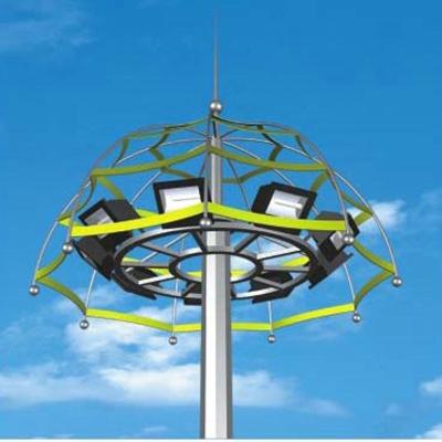 China Steel Street Lighting Pole Factory Price of High Mast Lighting for sale