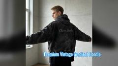Chiying Vintage Gradient Hoodie Premium Streetwear Bulk
