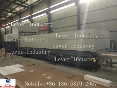 China Glas Aanmakende machine/Glas Hardende installatie voor Automobielsidelites-glas met ononderbroken type Te koop
