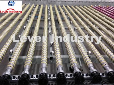 Cina Rulli d'acciaio con le corde del Kevlar usate sui landglass dei northglass che temperano fornace in vendita