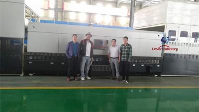 Cina piano di tempera di vetro della fornace di Bi-direzione e piegamento cilindrico in vendita