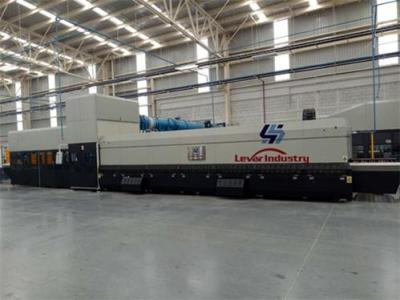 China Horno de temple de cristal del lado continuo de la producción para los lites del lado del coche en venta