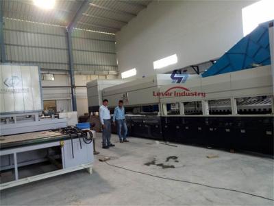 China PLC de Oven Gloednieuwe gehard glas van het controleglas Aanmakende productiemachines Te koop