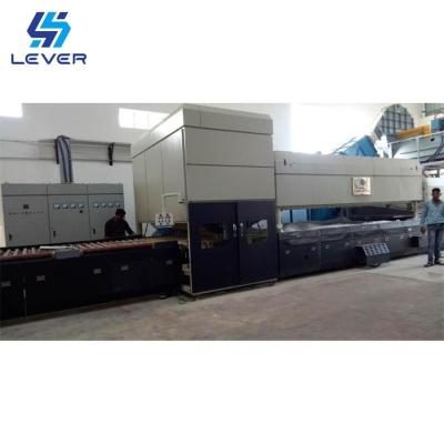 China Bi-sentido do OEM liso e vidro de dobra que modera a fornalha de vidro endurecer da máquina à venda