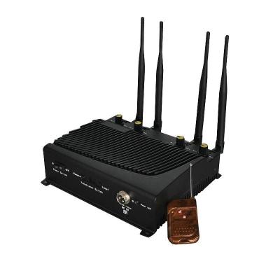 China Jammer,Cellphone jammer, 4 Antennas Adjustable Mobile Phone Jammer with Remote Control for sale