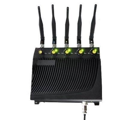 China Jammer,Cellphone jammer, 12W Adjustable 3G 4G Cell phone Jammer ( 4G LTE + 4G Wimax) for sale