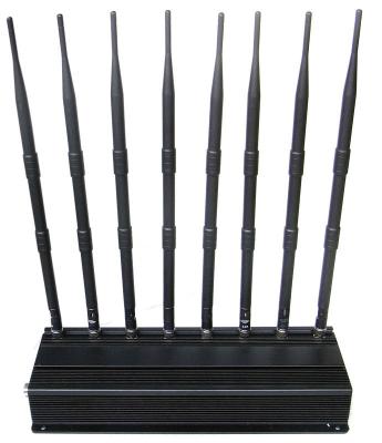 China Jammer,Cellphone jammer,8 Antennas 20 watt High Power GPS/ WiFi/ 4G(LTE+Wimax) Jammer for sale